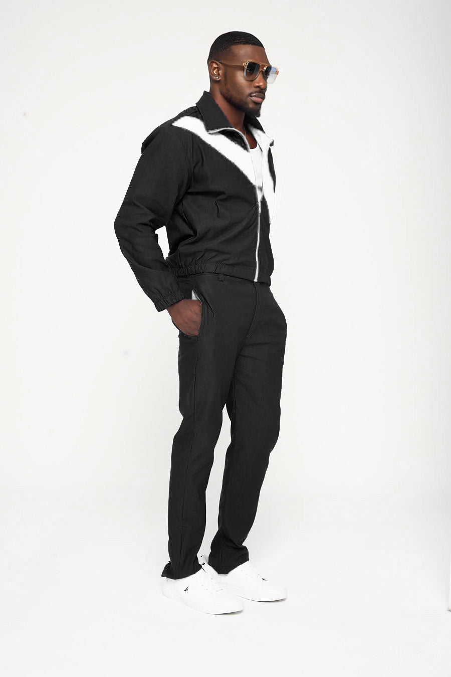 Ethro Black Track suit – Lee Rickie Collection
